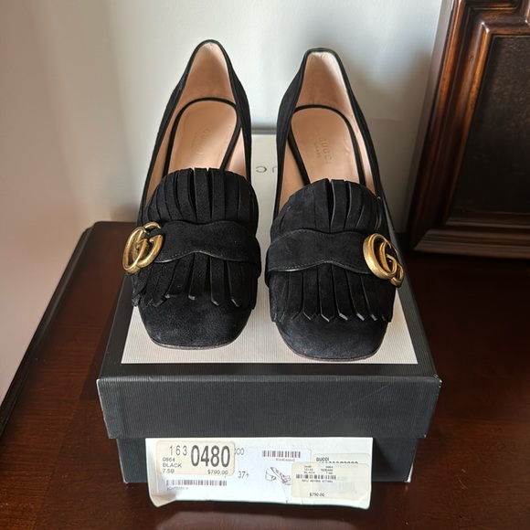 Gucci | Shoes | Gucci Heeled Loafers | Poshmark